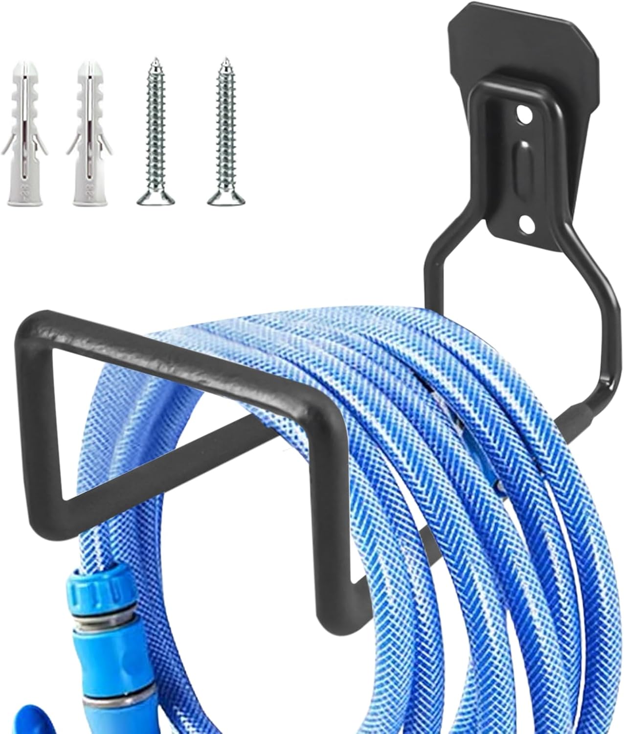 2pcs Support de Tuyau D'arrosage: Crochets de Tuyau Con Fait de Fer ...