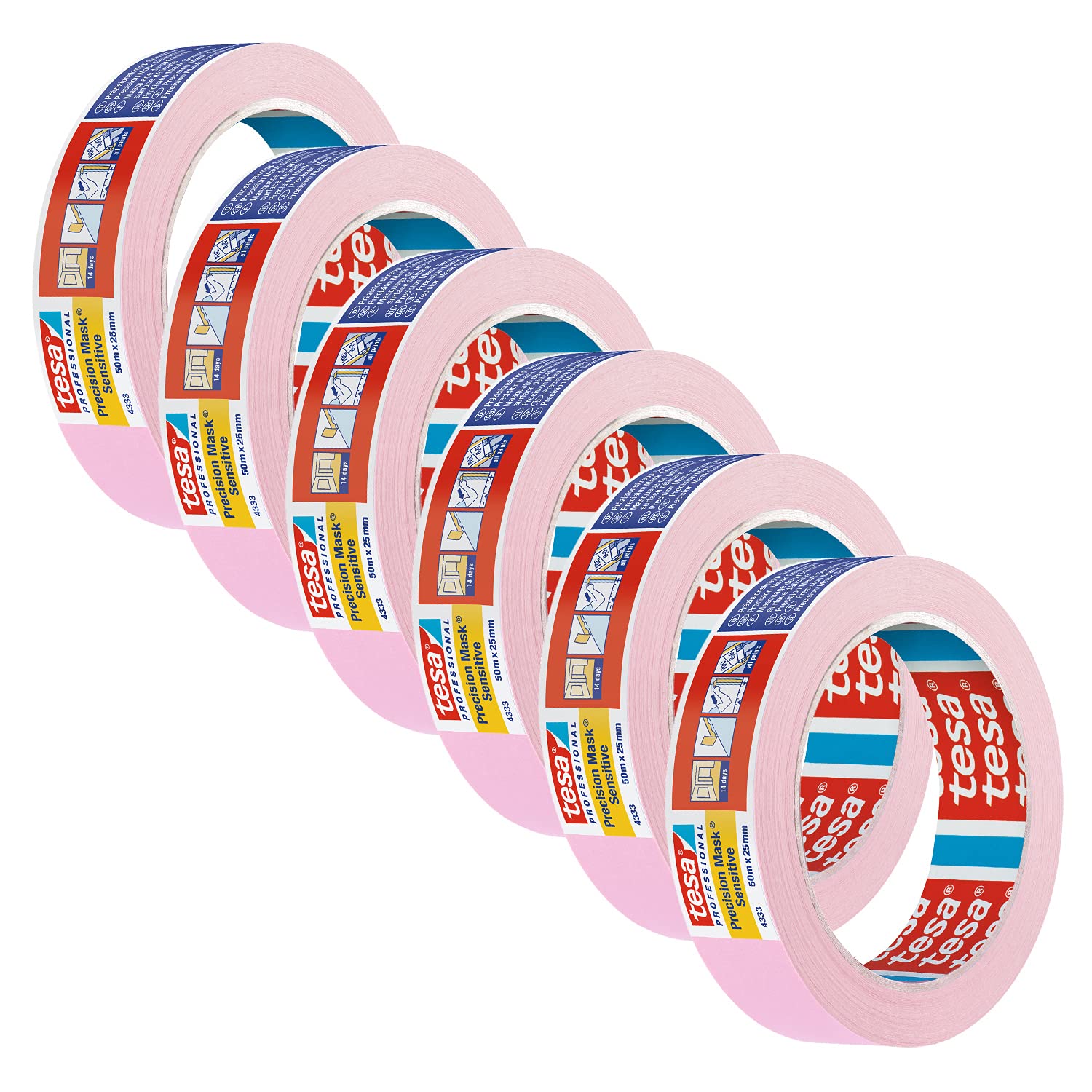 Tesa Precision Masking Tape 4333 per superfici sensibili interne ...