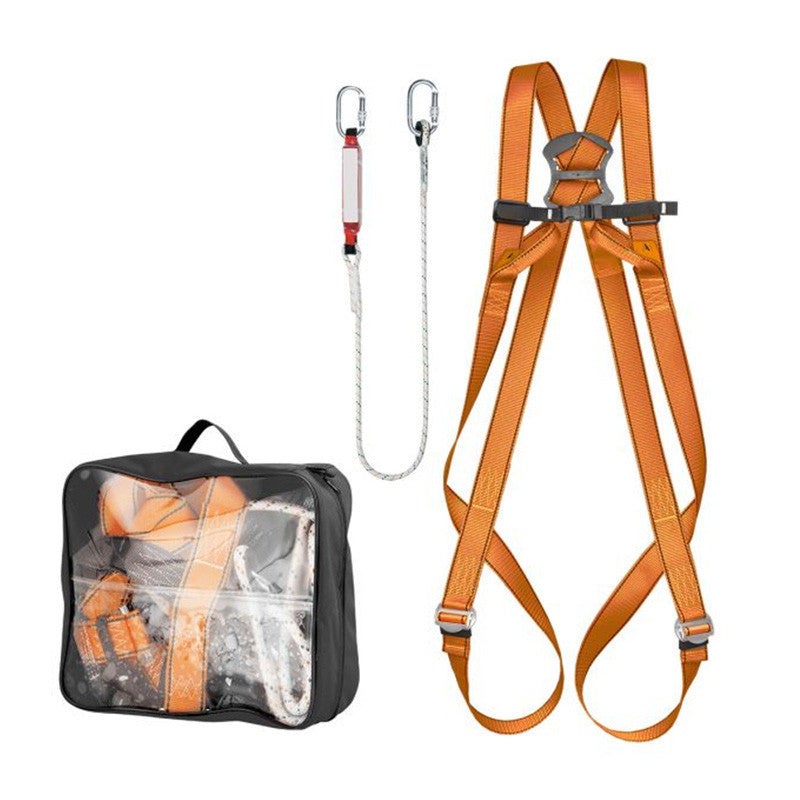 Harnais de sécurité NEOTOOLS 97-101 - absorbeur de choc + ligne de vie ...