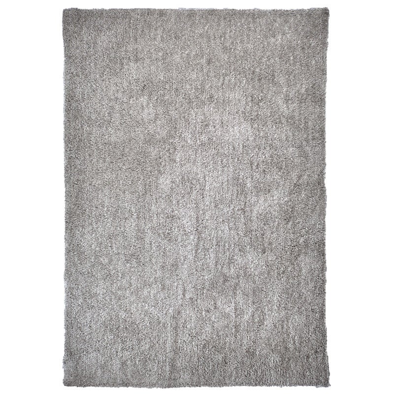 Tapis 200 x 300 cm shaggy à poils courts doux gris clair – COSMOS ...