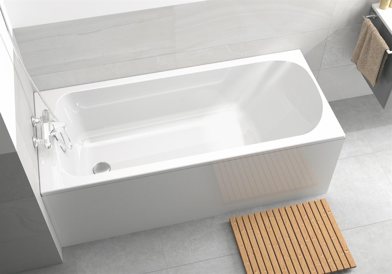 Baignoire AXESS - Dimensions : 160 x 70 - Contenance : 60 à 130 litres ...