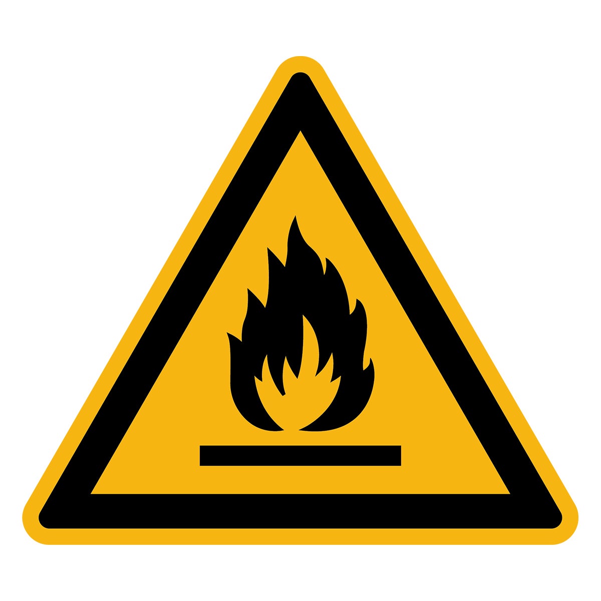 Adhesivo de Advertencia de Peligro Advertencia NF ISO 7010 - Adhesivo ...