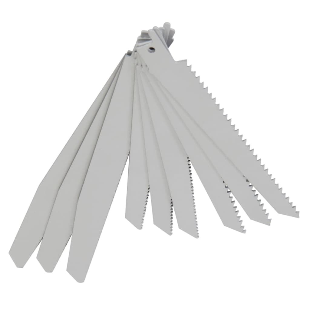Neuf pièces de lame de scie sauteuse RSA1001 Acier FERM | Leroy Merlin