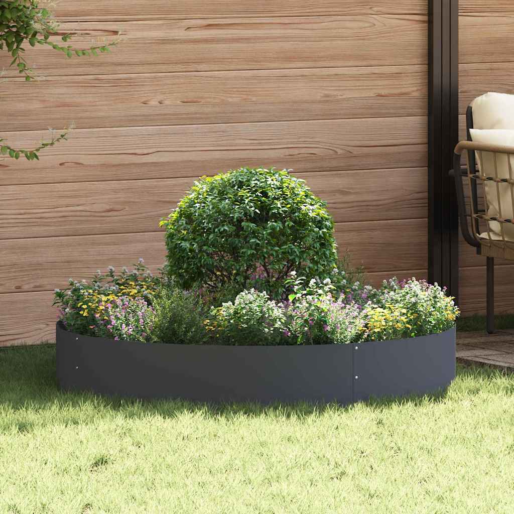 Anneau de jardinière 5 pcs Anthracite 120 x 120 x 20 cm | Leroy Merlin