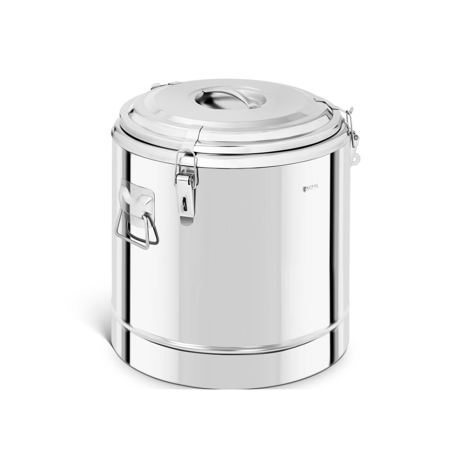 Contenitore Termico Acciaio Inox Thermos Isolante Trasporto Alimenti ...
