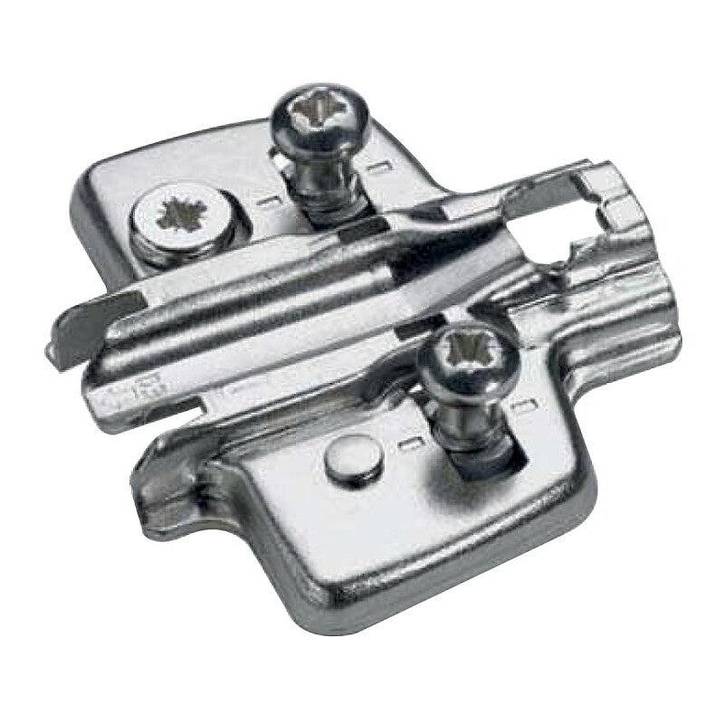 Embase avec réglage par excentrique avec vis Euro prémontées diam 5 x 8 ...