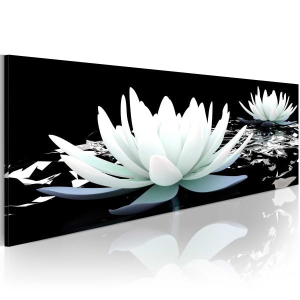Tableau Alabaster lilies 150x50 cm | Leroy Merlin