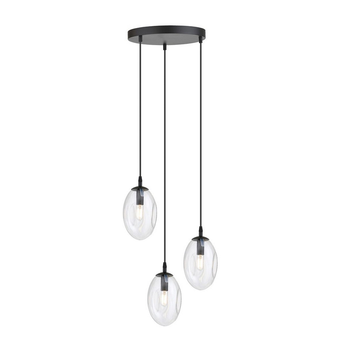 Lámpara de Suspensión Astral, Acero, Negro, Seven Design | Leroy Merlin