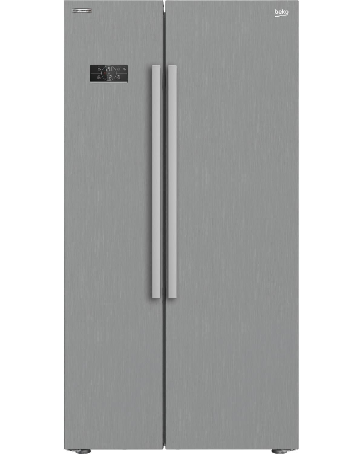 Beko GN163130PTN frigo américain Pose libre 580 L F Acier inoxydable ...
