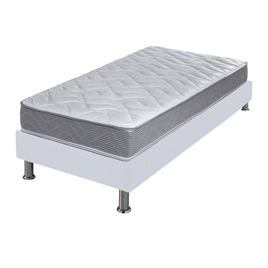 Ensemble literie Storm 90x190 - Latex - Hauteur 20 cm - Soutien 3 zones ...