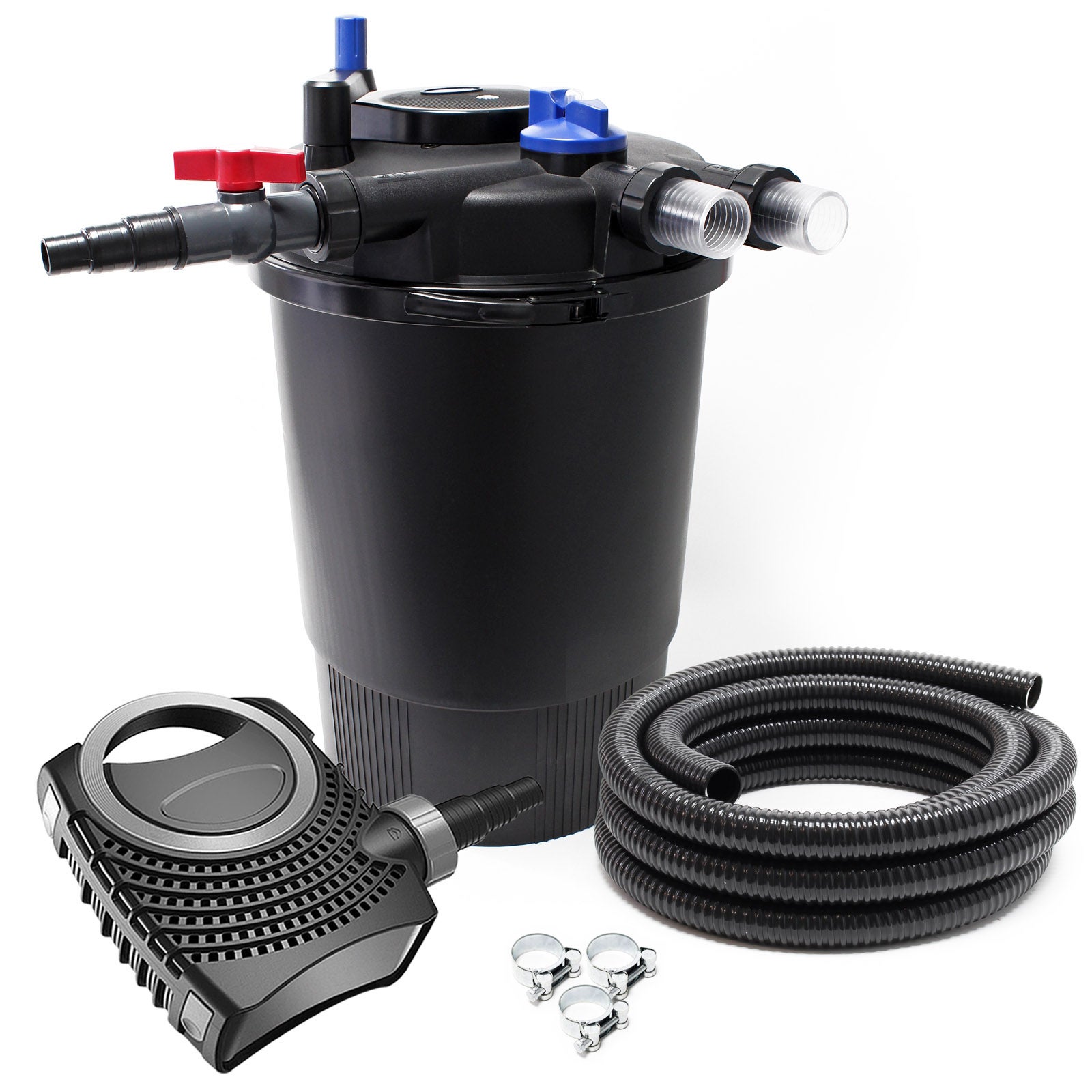 Kit complet: CPF-30000 Filtre de bassin à pression jusqu’à 12000 L avec ...