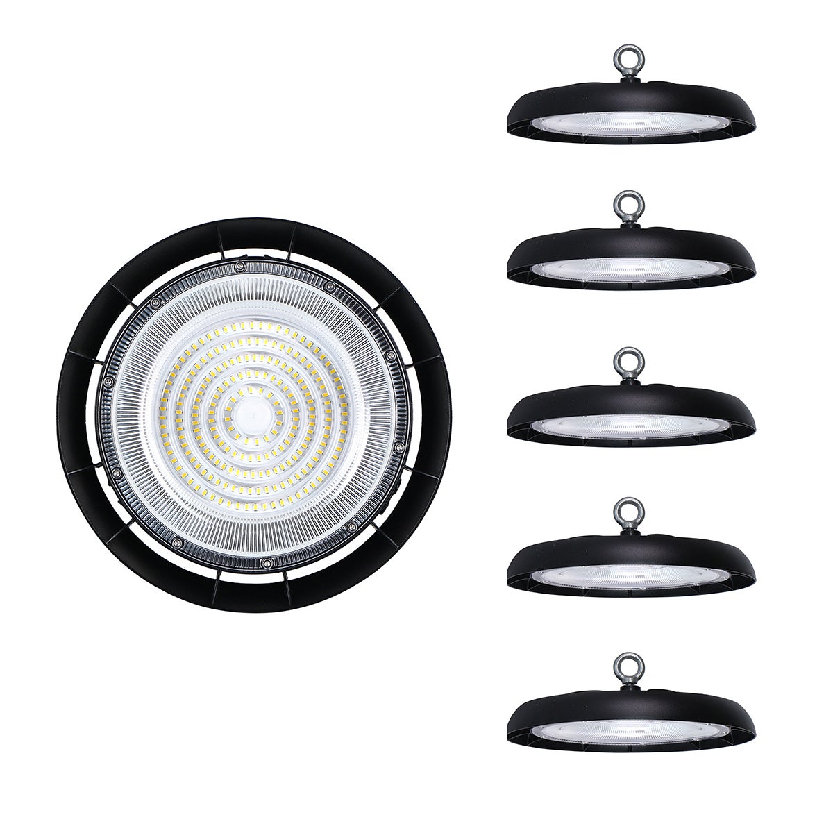 LOT5 - 150W UFO Projecteur LED Industriel, High Bay Lumière éclairage ...