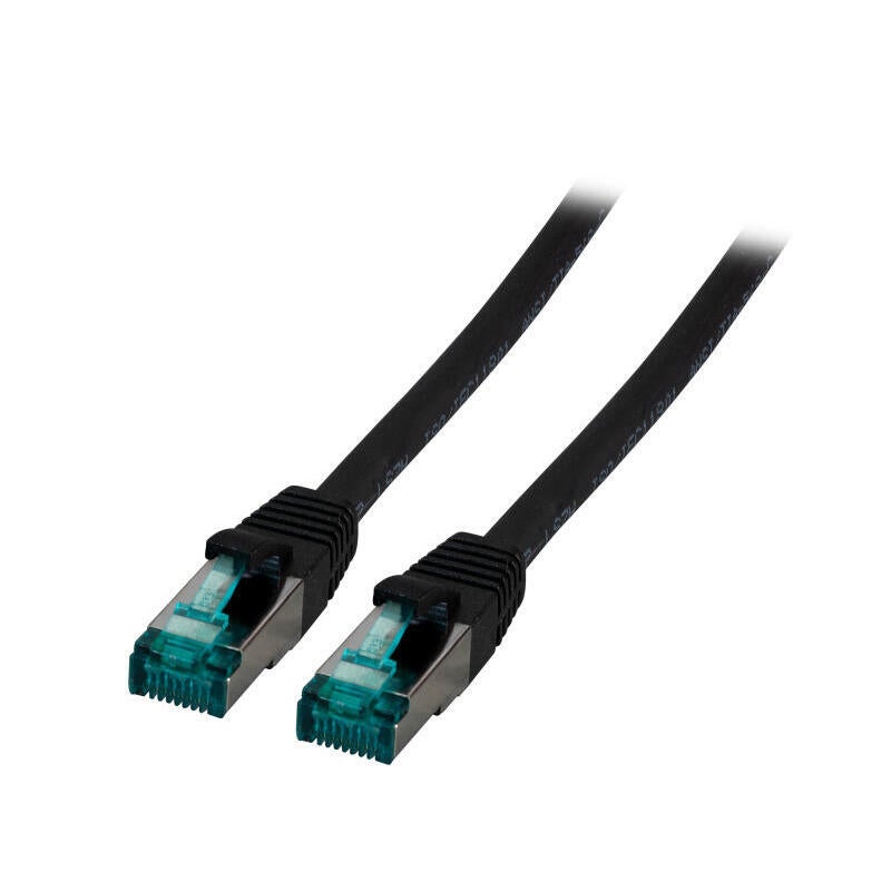 C ble r seau Efb rj45 s/ftp, cat.6a, lszh, 3m, noir | Leroy Merlin