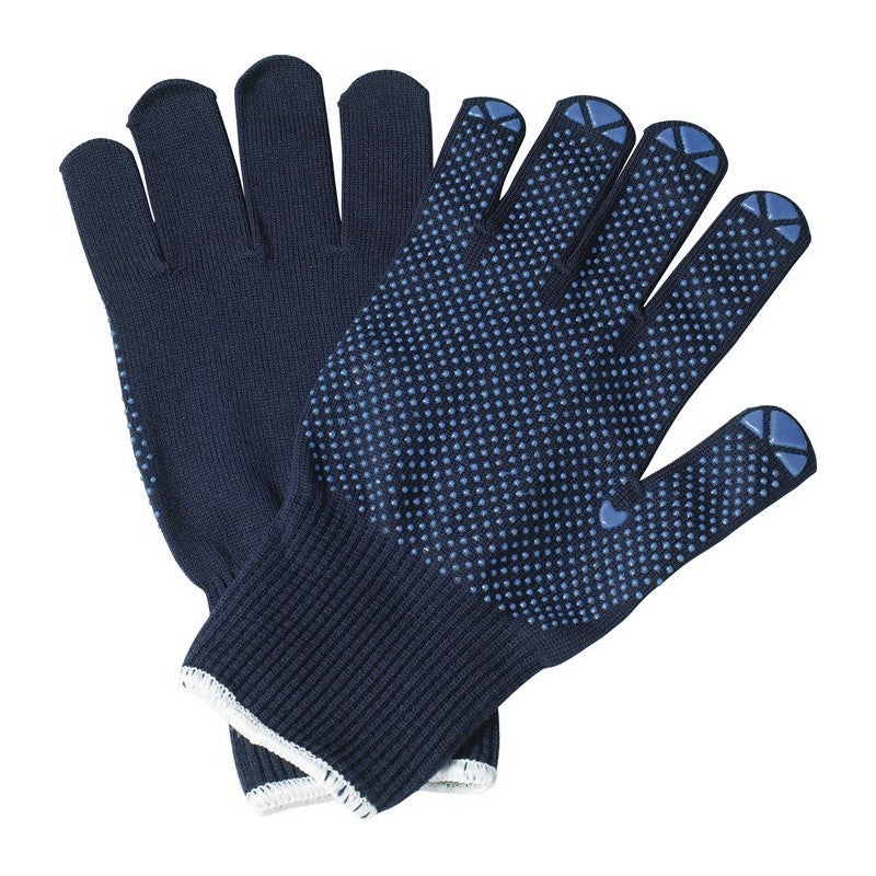 Gant Isar taille 10 bleu EN 388 catégorie EPI II intérieur coton extérieur poly | Leroy Merlin