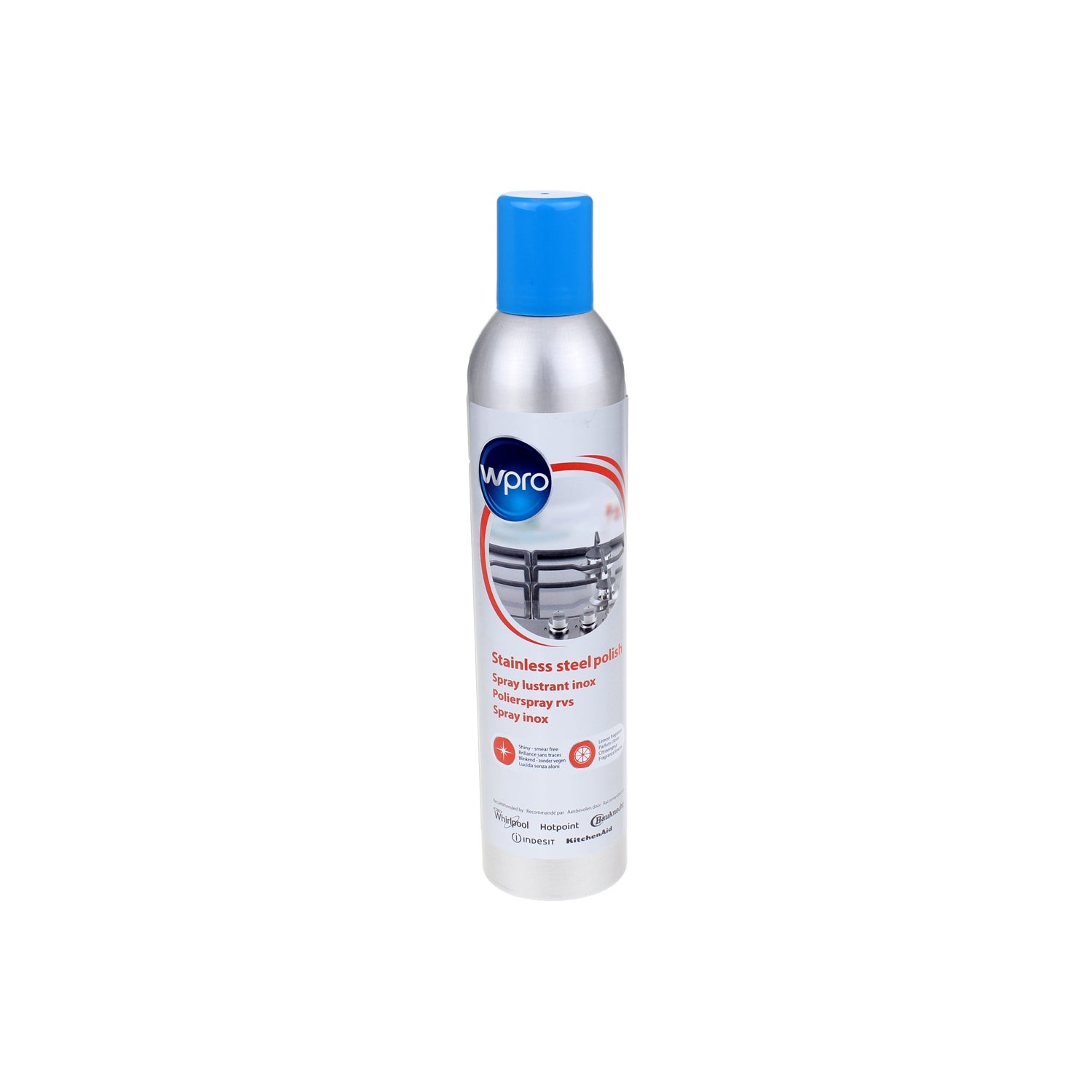 Wpro - inox & windows cleaner aerosol 400 ml - 484000008495 | Leroy Merlin