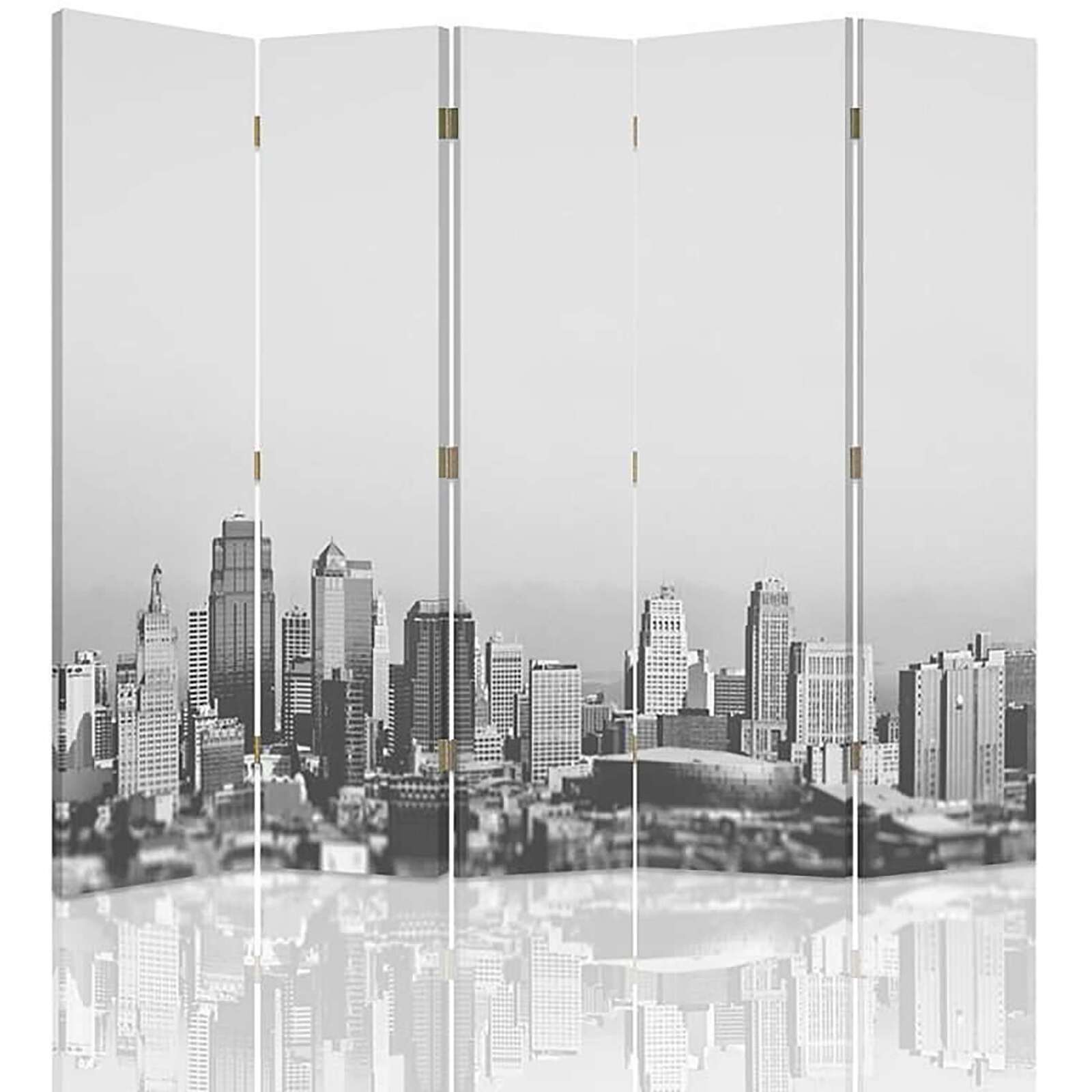 Paravent Métropole Urbaine Design Moderne 5 Volets - 180 x 180 cm - 2 ...