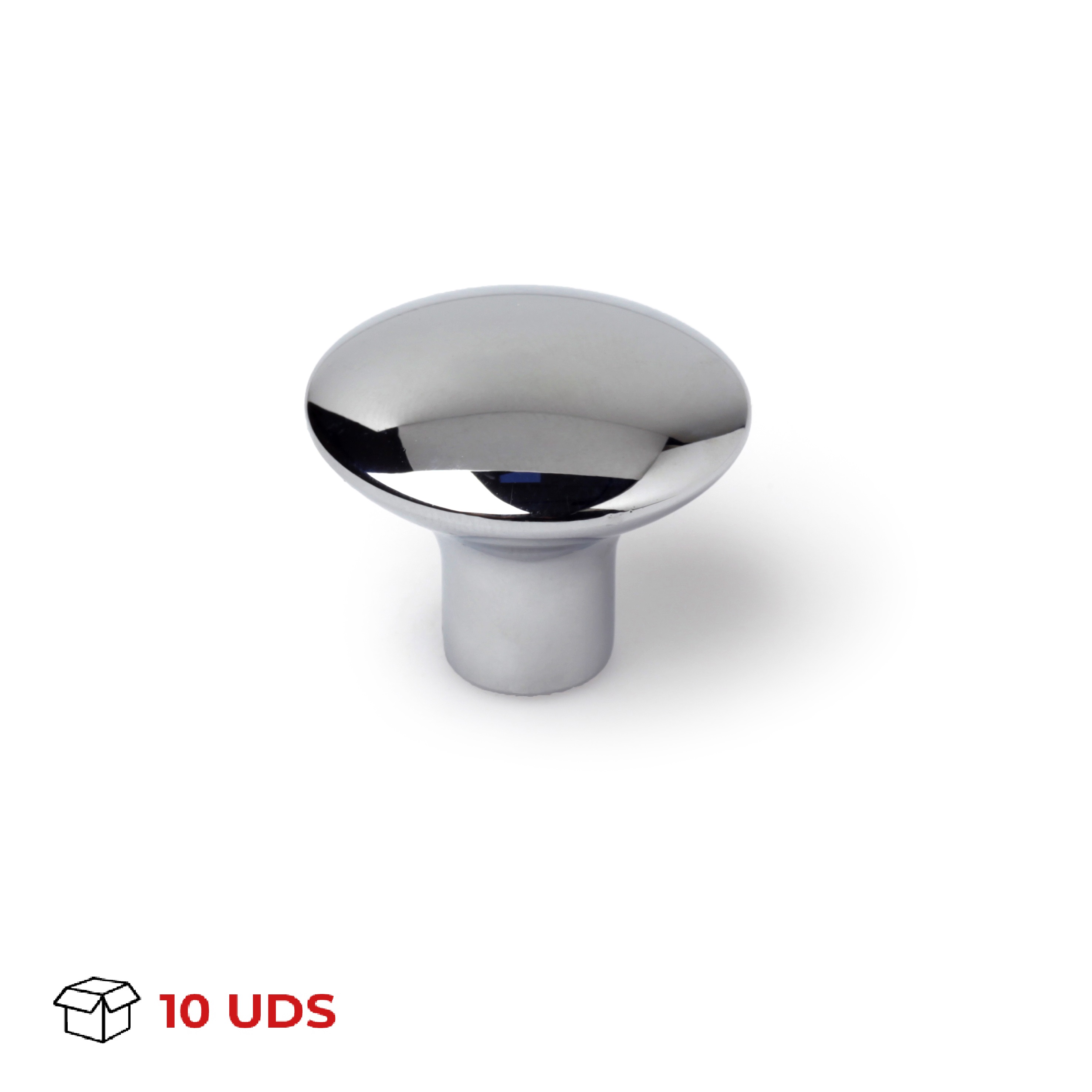 Bouton de meuble | Style contemporain | Fabriqué en Zamac | Fini chromé ...