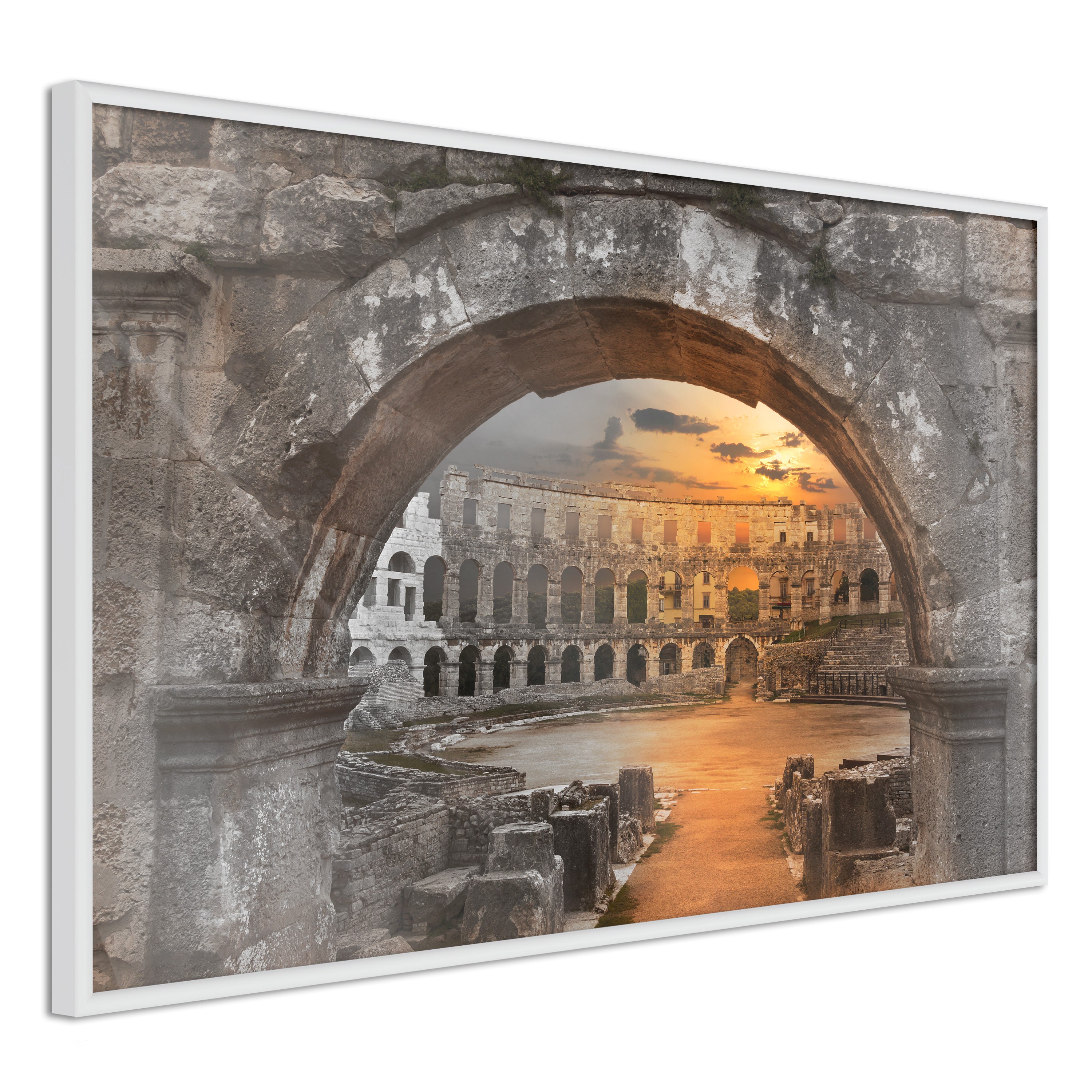 Poster et affiche - Sunset in the Ancient City - 60x40 | Leroy Merlin