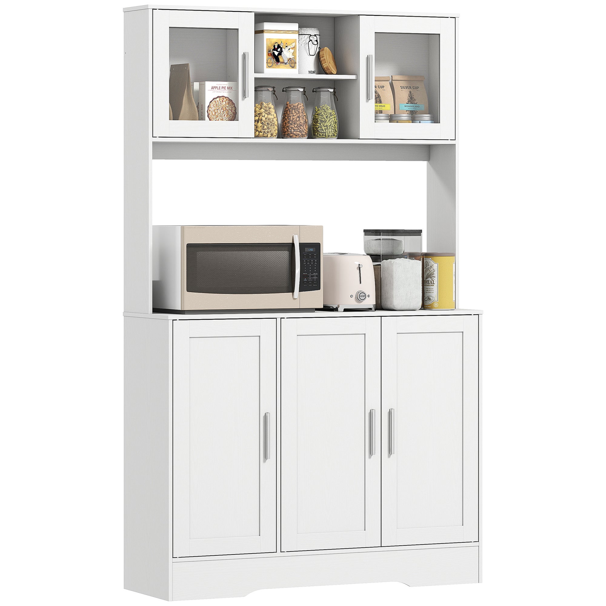 Meuble de cuisine,design scandinave,4 placards,étagères réglables ...