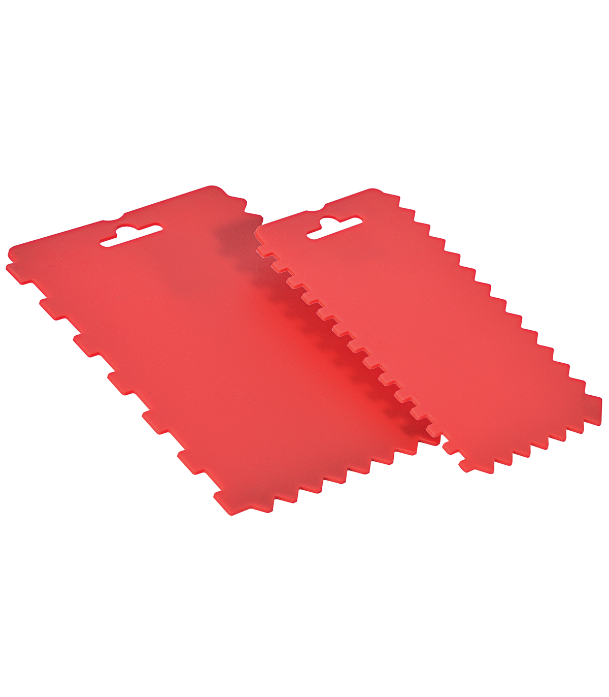Spatule crantée, 17x11.5cm, 3 types de crantage pour encollage | Leroy ...