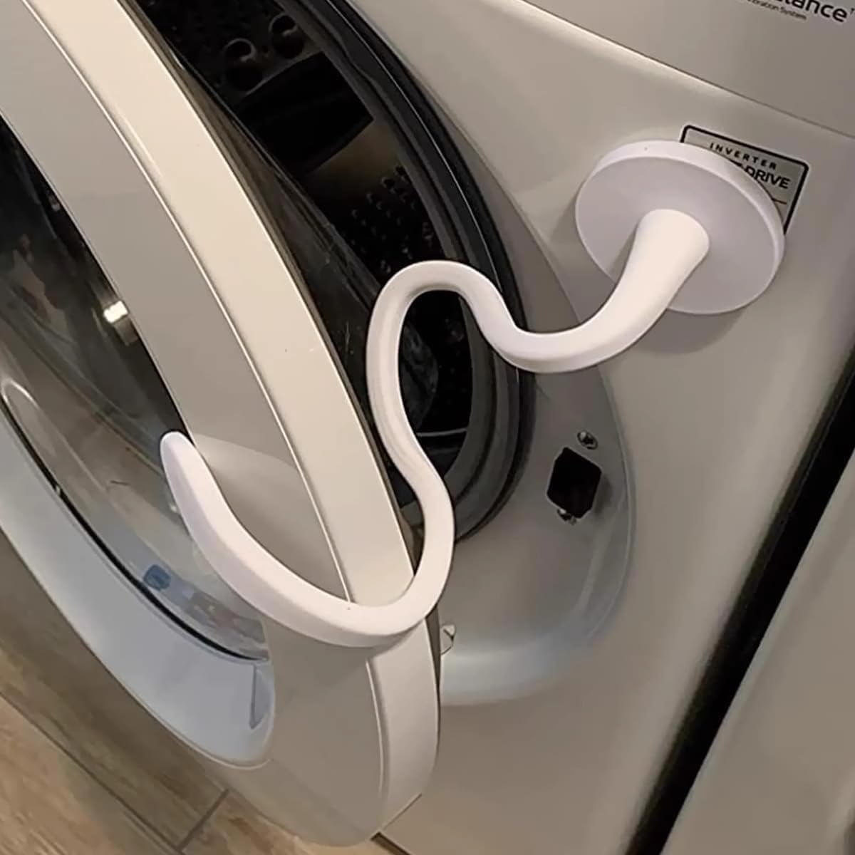 Support magnétique pour lave-linge à chargement frontal permettant de ...
