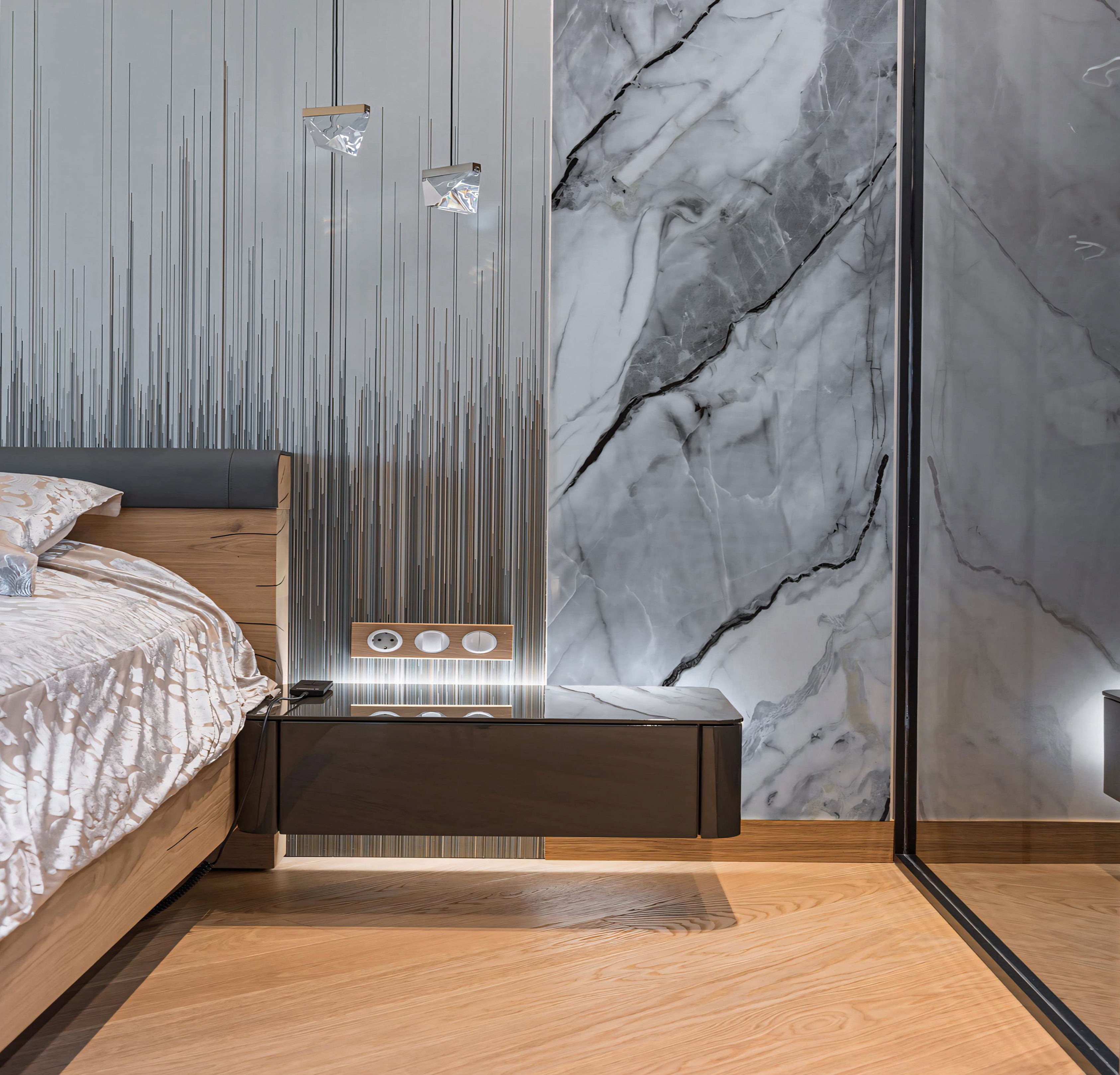 Panneau PVC Mural Gris 1220x2440 | Leroy Merlin