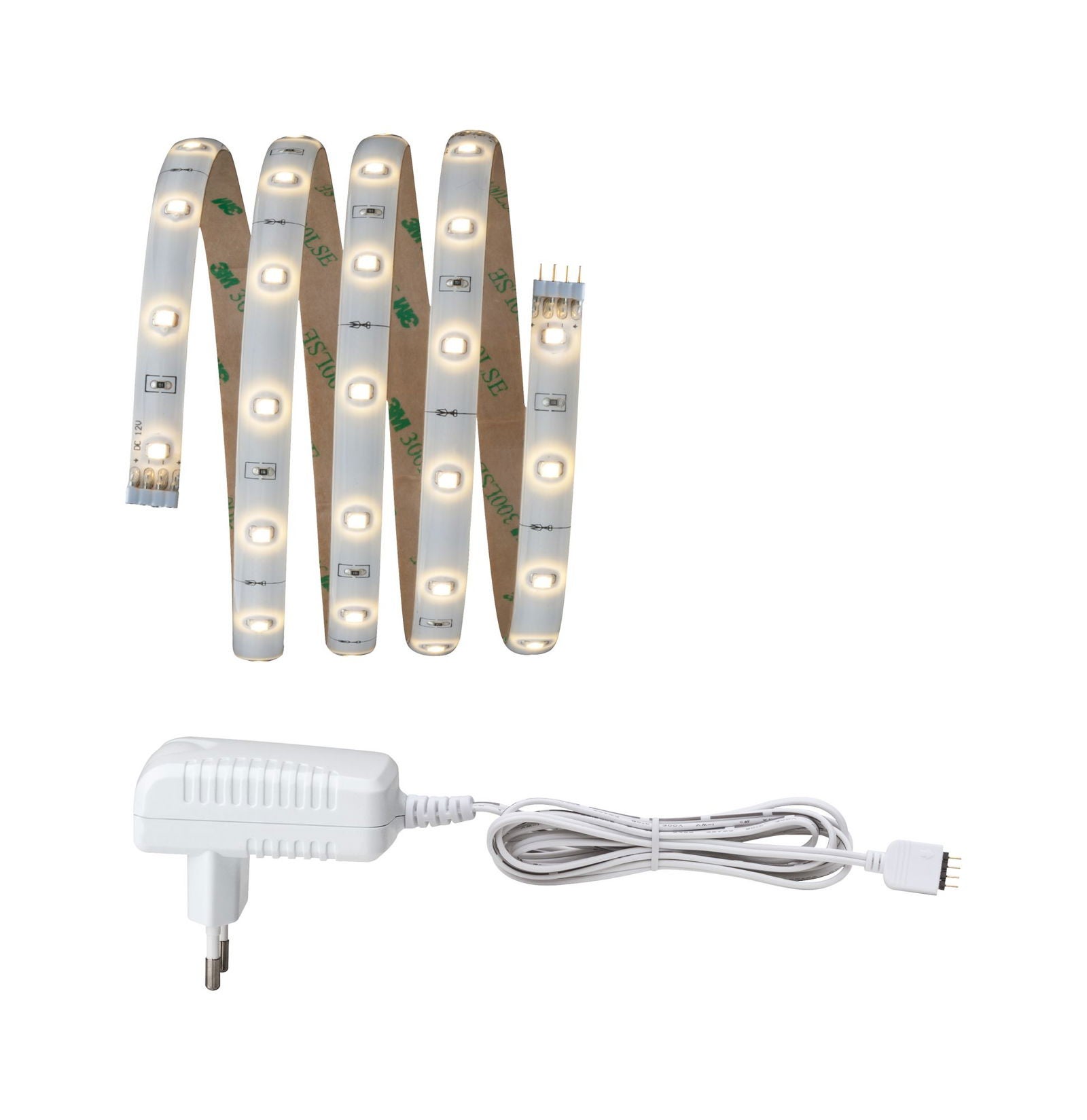 YourLED Strip LED Blanc chaud 1,5m recouvert 4,5W 267lm/m 3000K 12VA ...