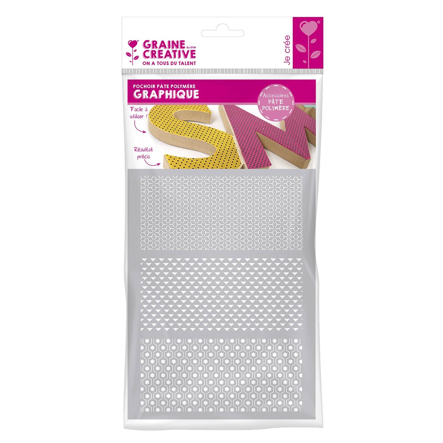 Stencil in argilla polimerica Grafica 15,3 x 11,4 cm | Leroy Merlin