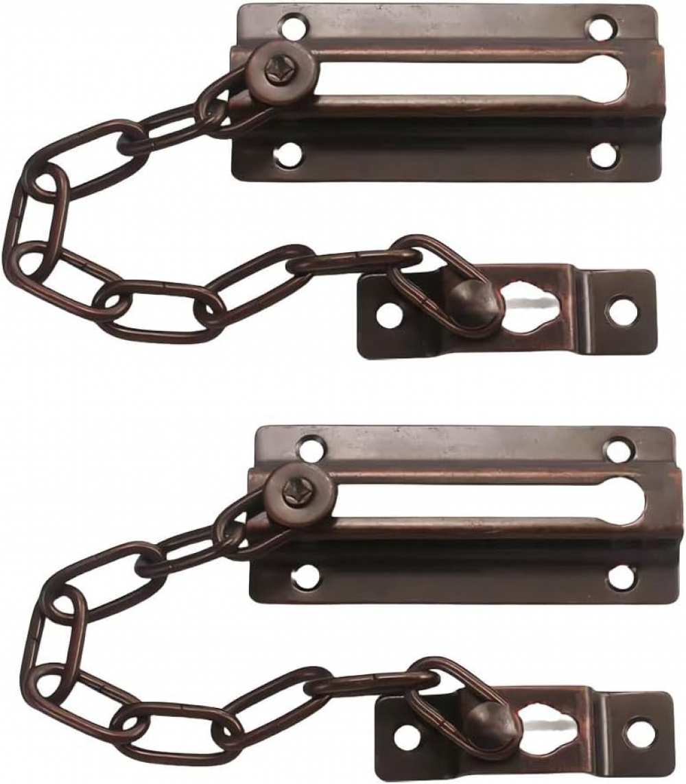 Protection de porte à chaîne avec serrure, adaptée aux portes ...