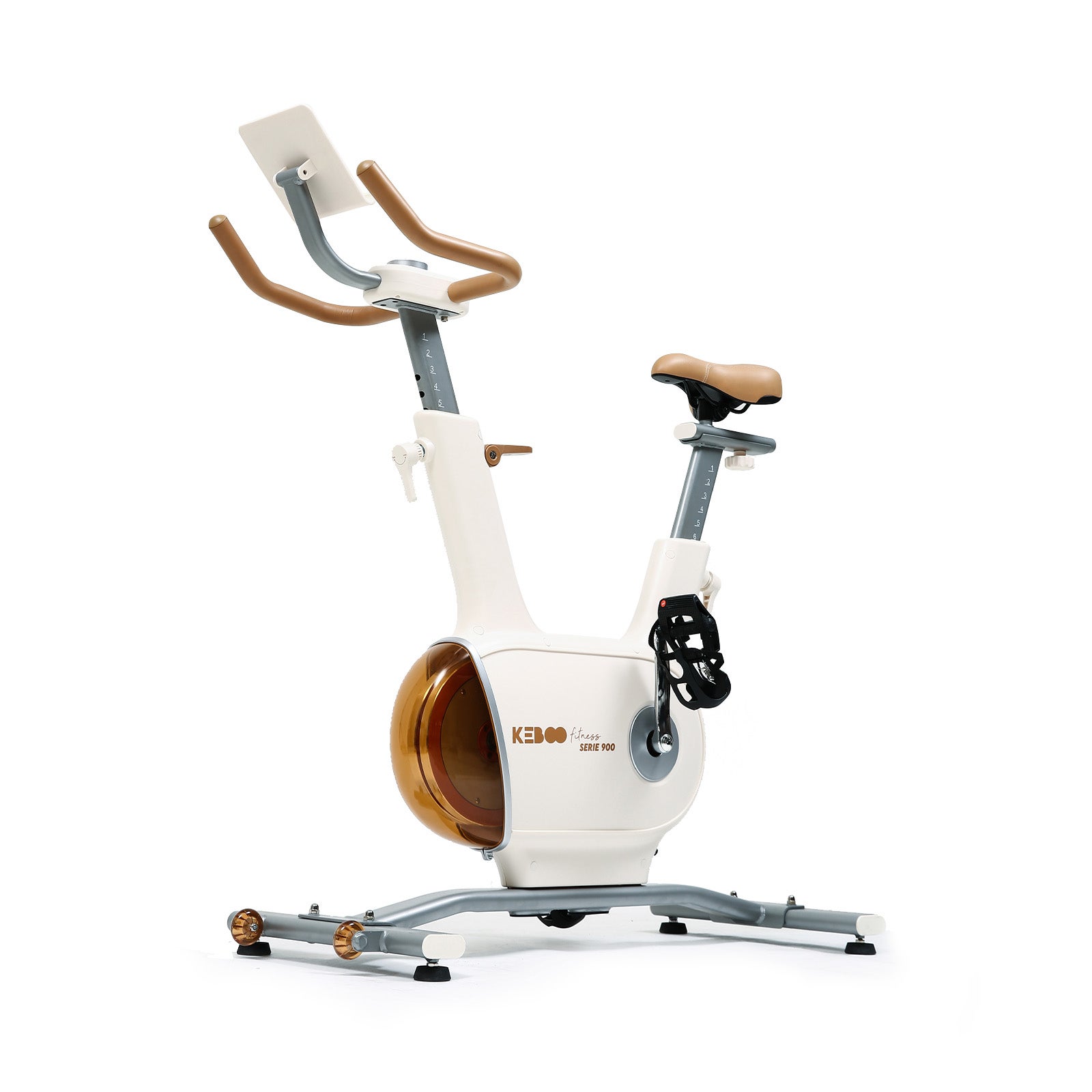 Bicicleta Estática Motorizada Keboo Fitness Serie 900 White Frenado ...