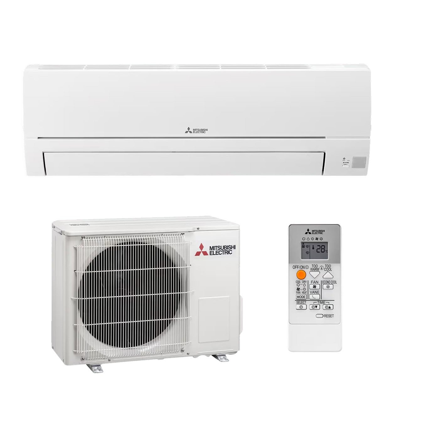 Unità interna condizionatore d'aria split MSZ-HR 2,5kW/3,15kW | Leroy ...