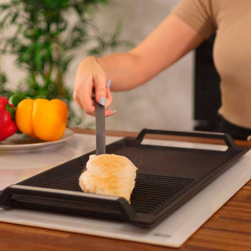 MEISSA BBQ 4000 Poêle à frire flexible à induction | Leroy Merlin