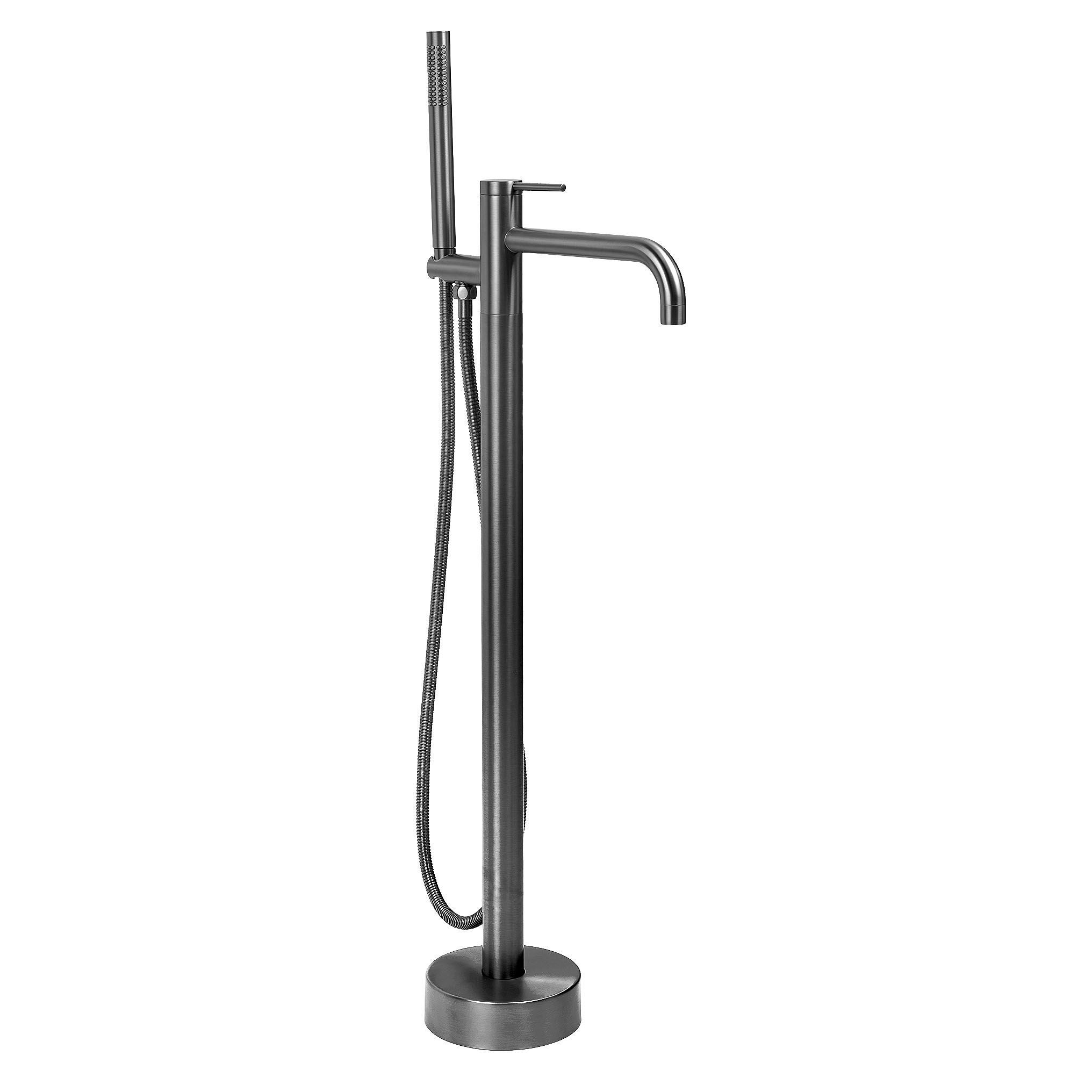 ROBINET DE BAIGNOIRE SUR PIED REA CLIF TITANIUM | Leroy Merlin
