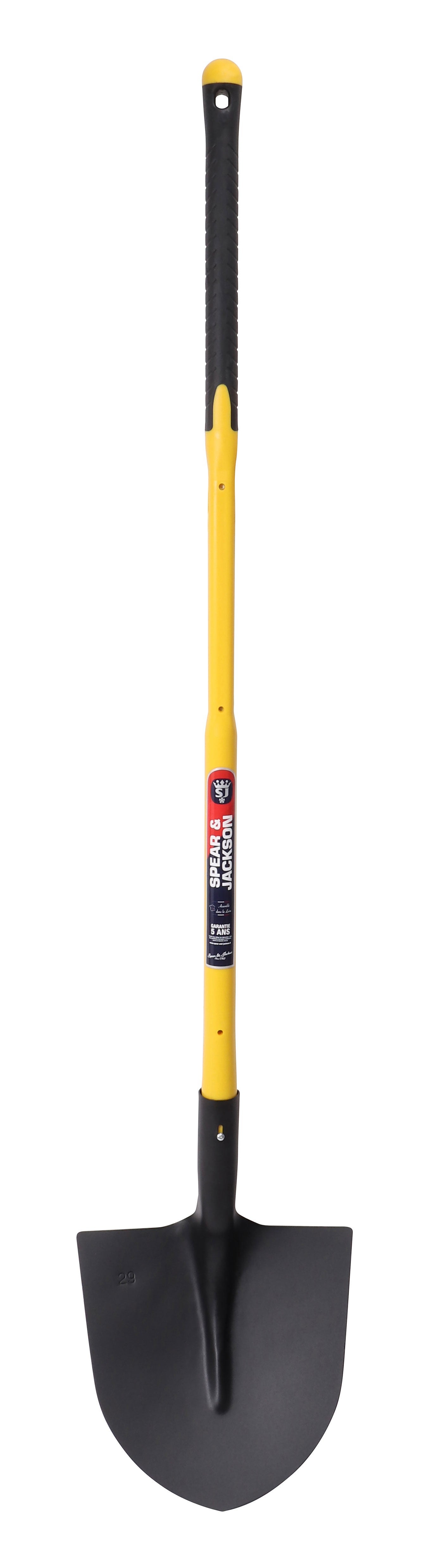 Pelle ronde de 29 cm manche trimatière | Leroy Merlin