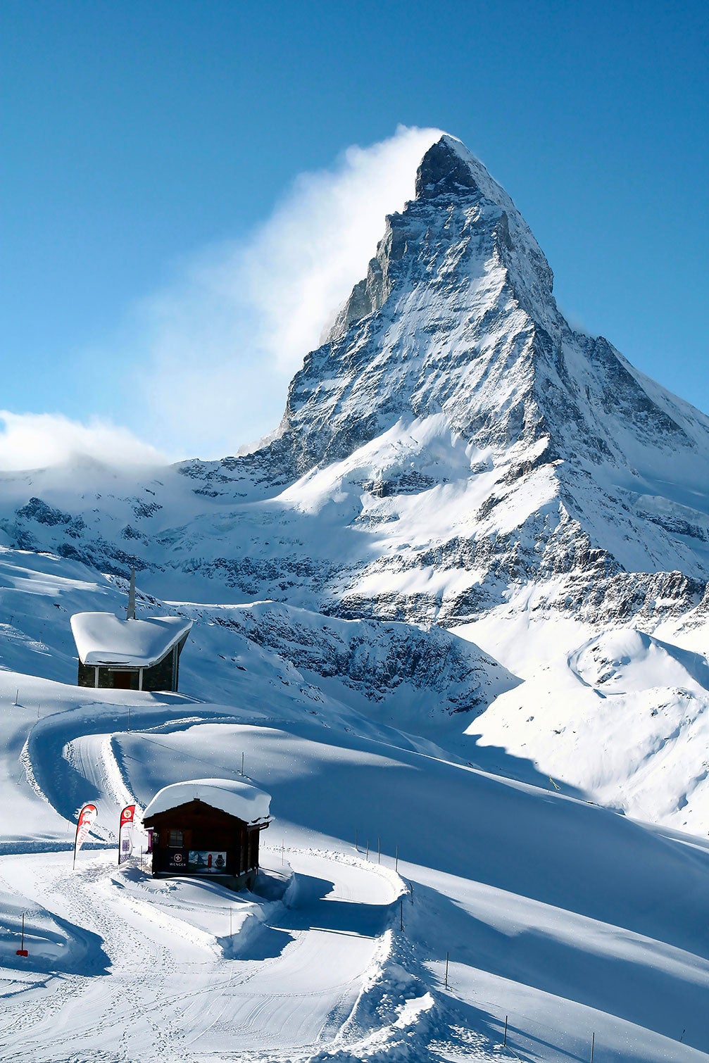 Tableau murale montagne matterhorn - 40x60cm | Leroy Merlin
