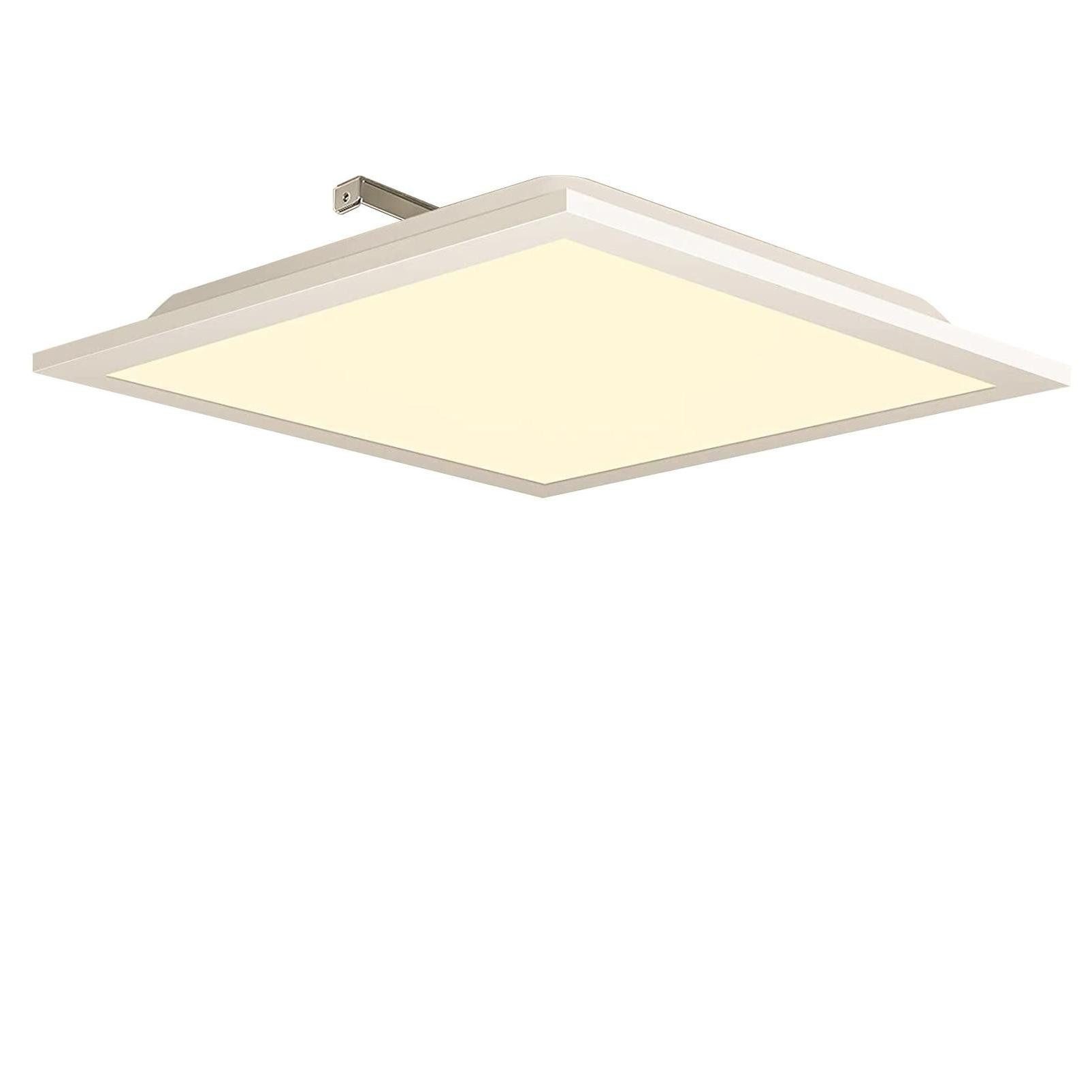 NETTLIFE Plafón LED panel salón 60*60CM 40W plano 3000K | Leroy Merlin