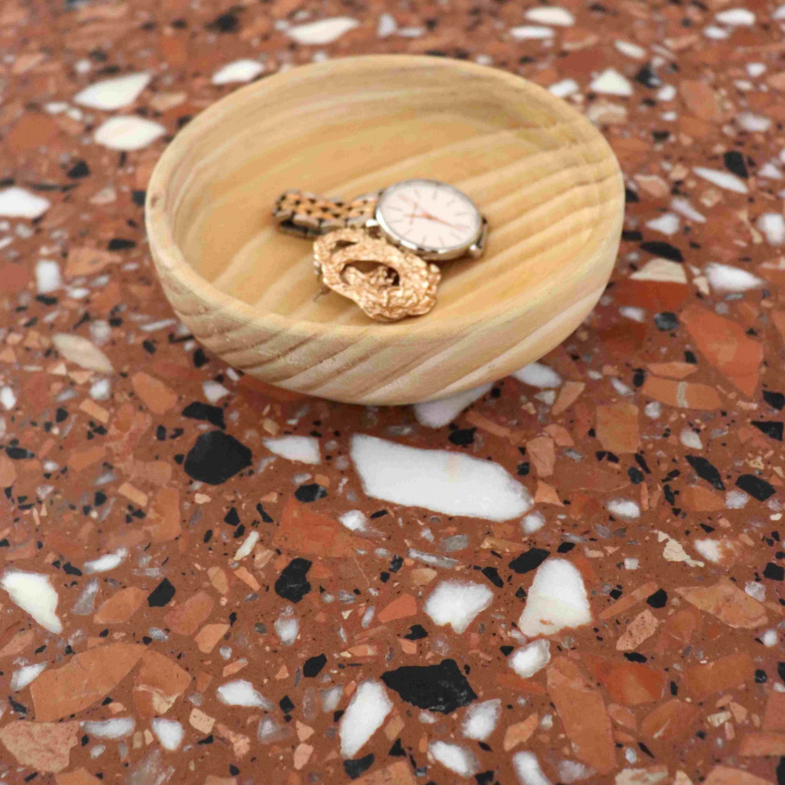 Véritable Carreau Terrazzo TARRAGONA 60x60cm boîte de 1.08m2 Vieilli ...