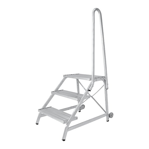 Marchepied alu 3 marches - Hauteur max. de travail 2.72m - 6875/03 ...