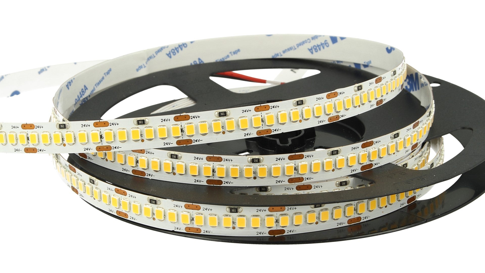 Coil à LED 24V 20W / m blanc chaud 2700K 1200 SMD 2835 5 mètres IP20 ...