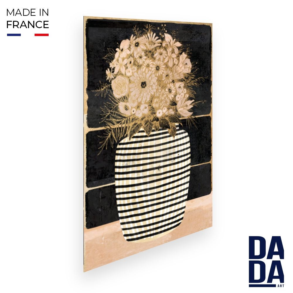 Affiche Bouquet fleuri graphique / 50x70cm / Fabriqué en France / DADA ...