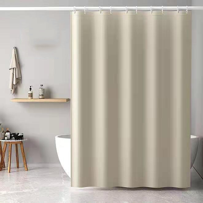 Cortina de ducha con imitación de lino, cortina de separación para el ...