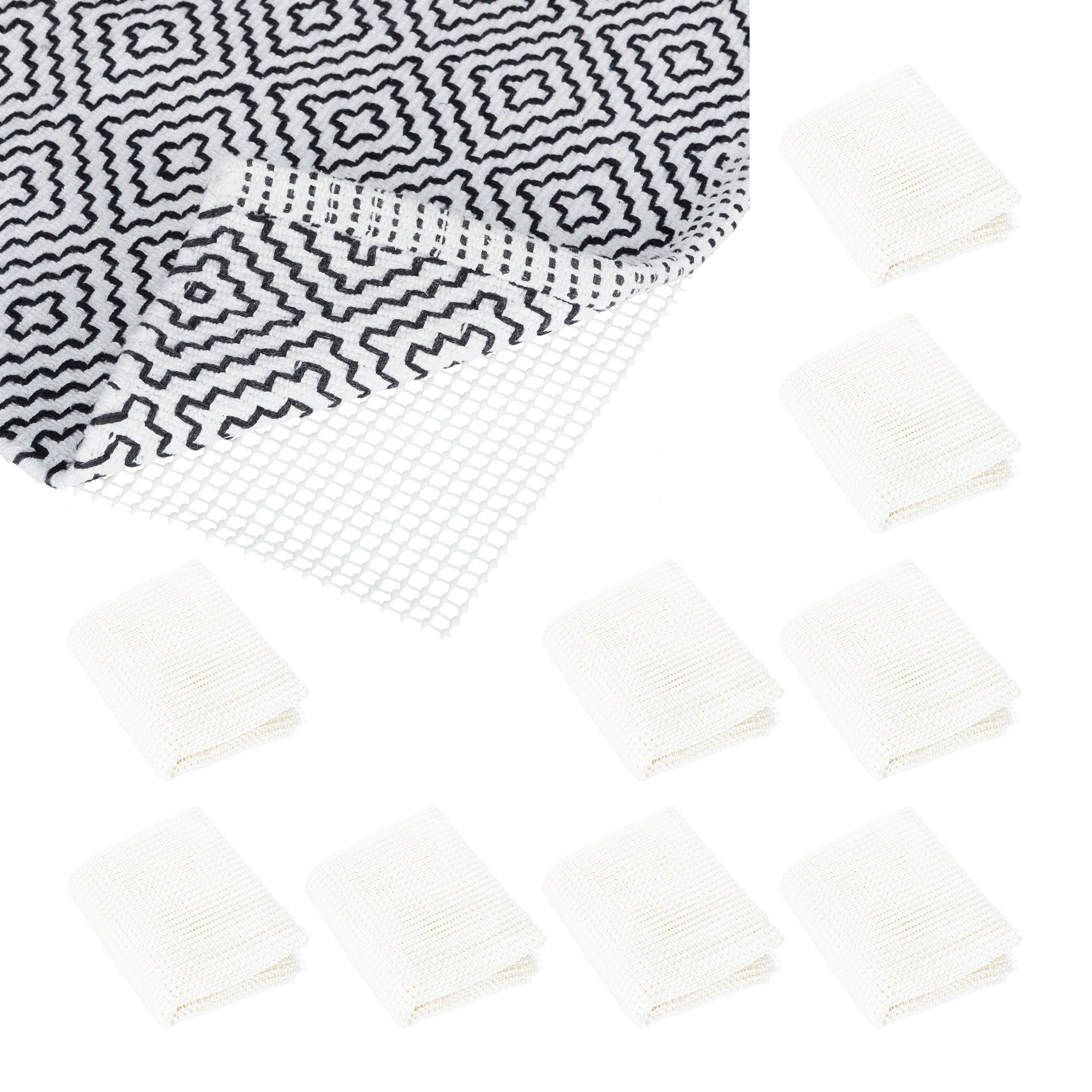 Dessous, lot de 10, tapis anti dérapant, à découper, prévient chuttes ...