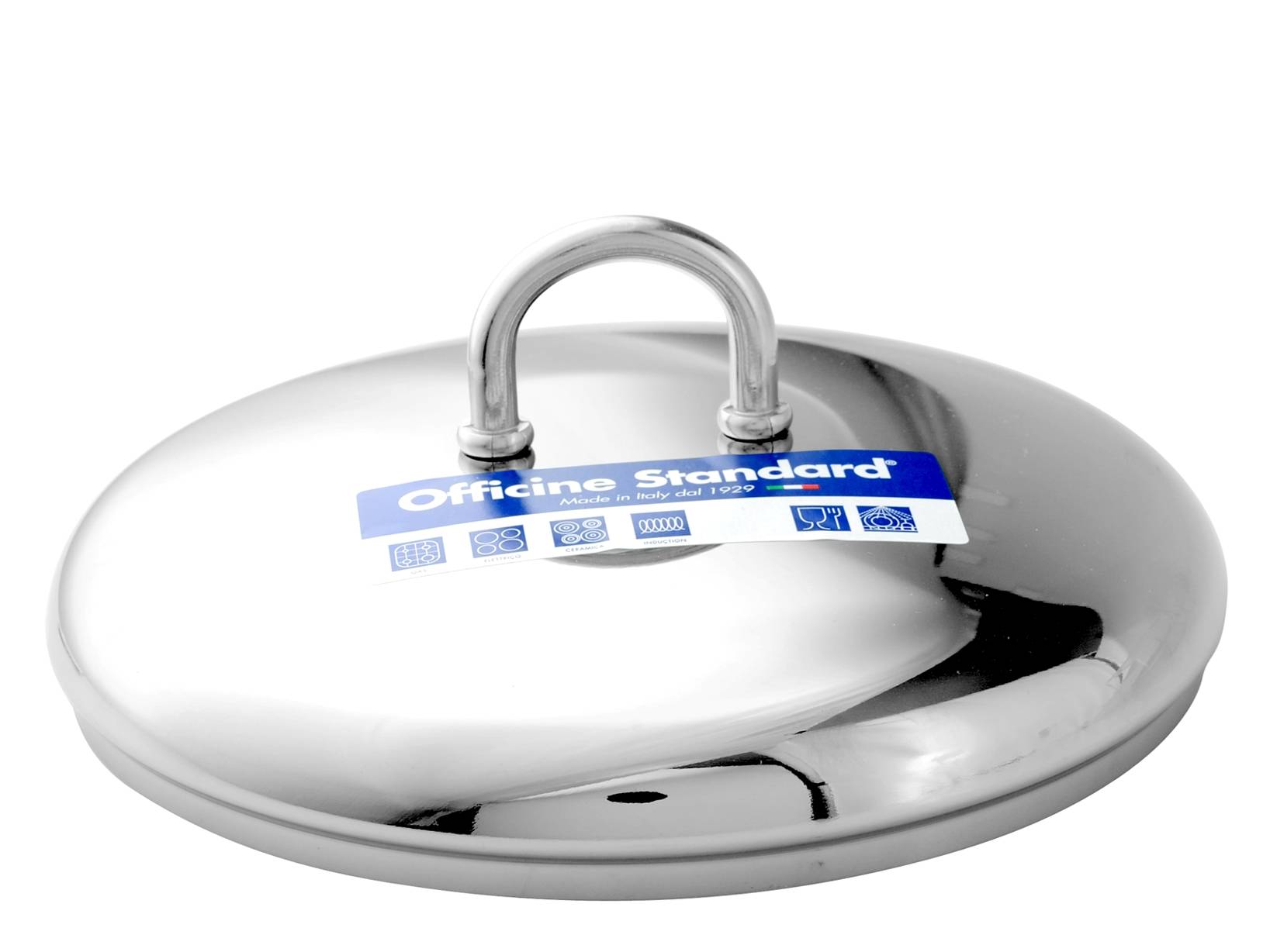 Couvercle Inox Officine Standard Sara 24 Gris | Leroy Merlin