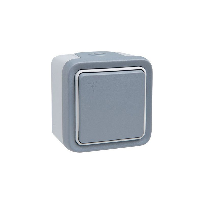 Legrand 069711 - Interruptor bidireccional Prog Plexo superficie gris ...