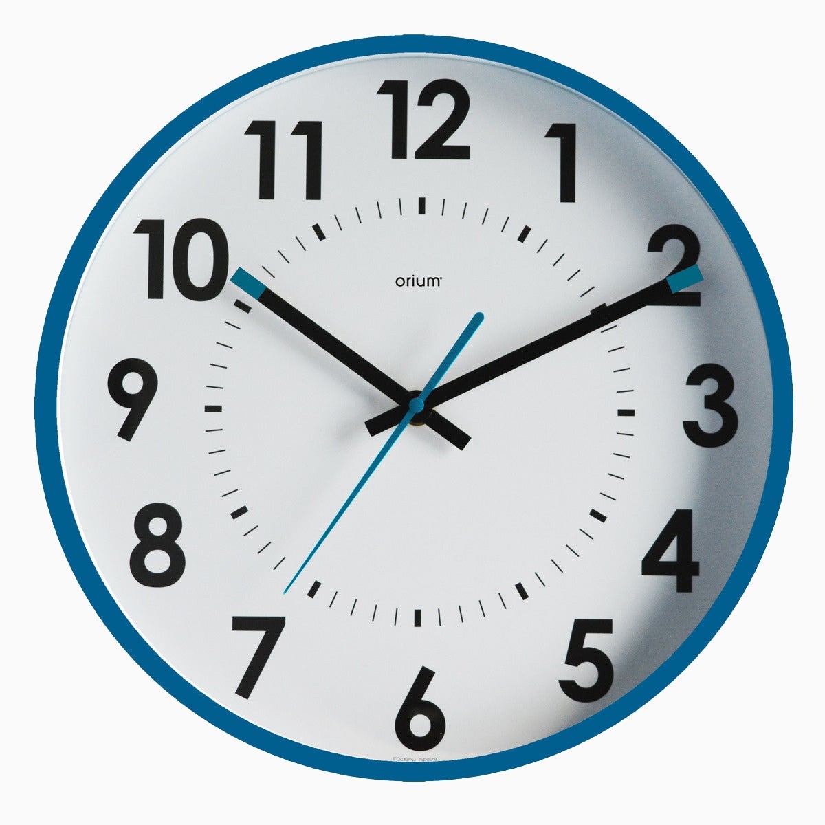 Horloge Bleu Canard