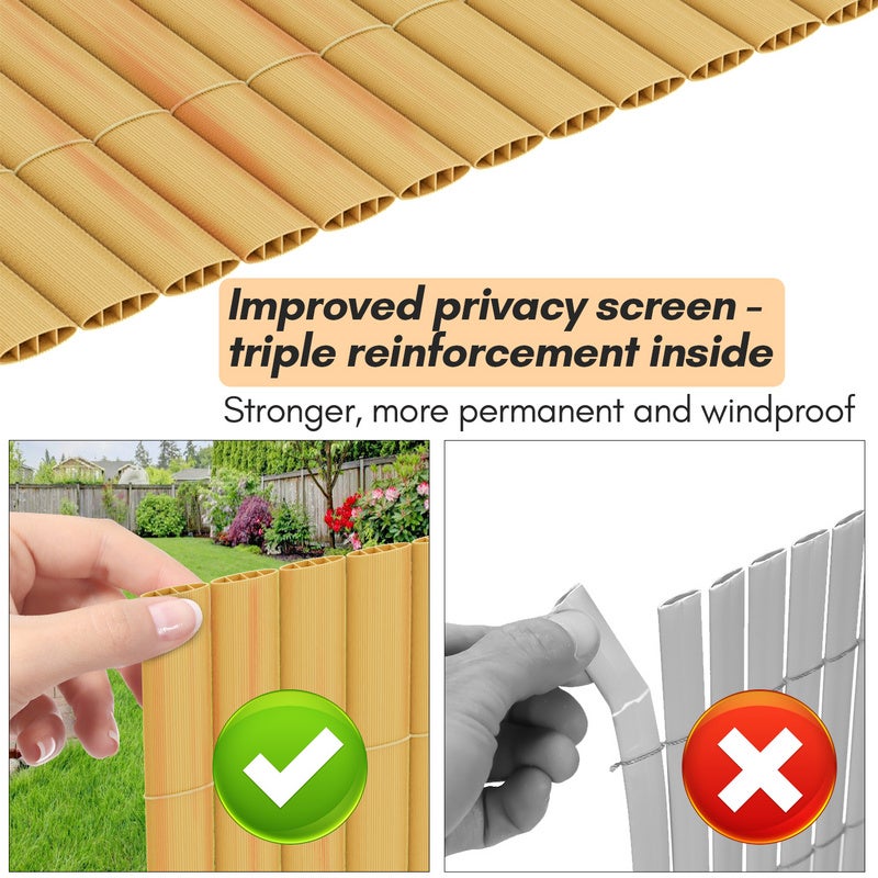 PVC Canisse PVC Canisse per giardino balcone terrazza. Recinzione ...