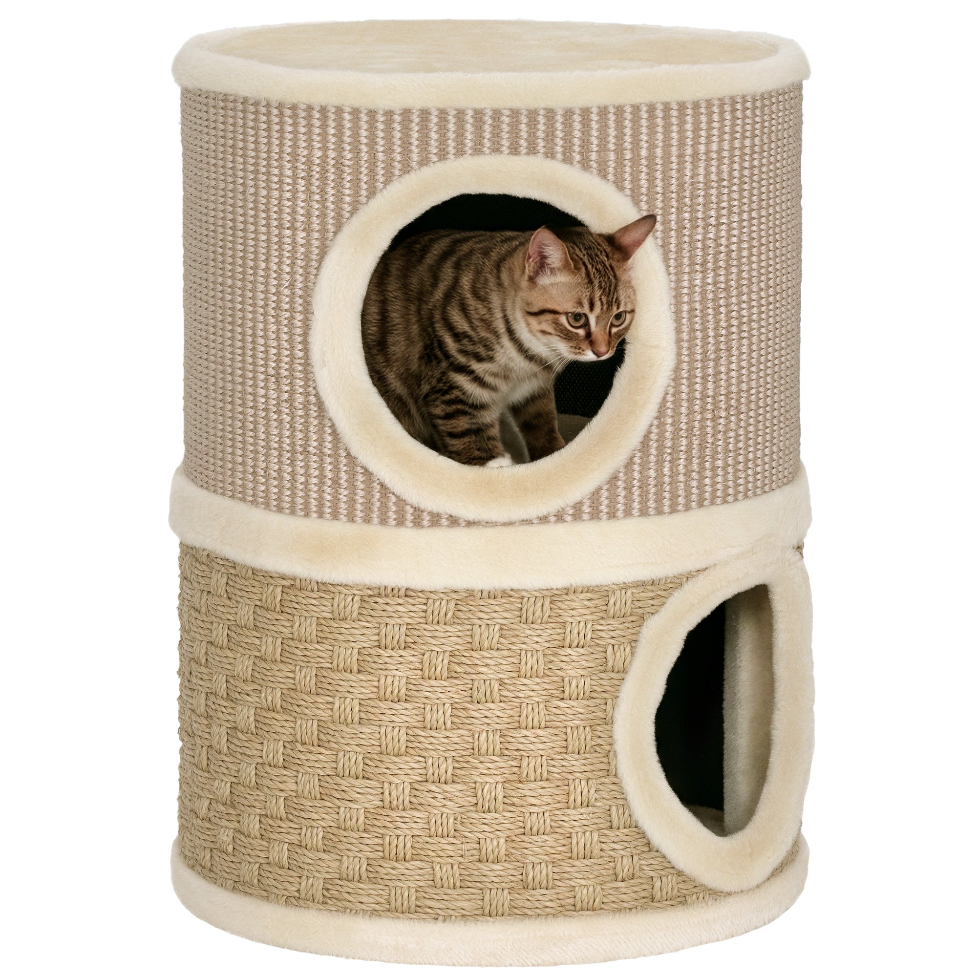 Griffoir pour chat, Arbre à chat sisal naturel, Herbes marines ...