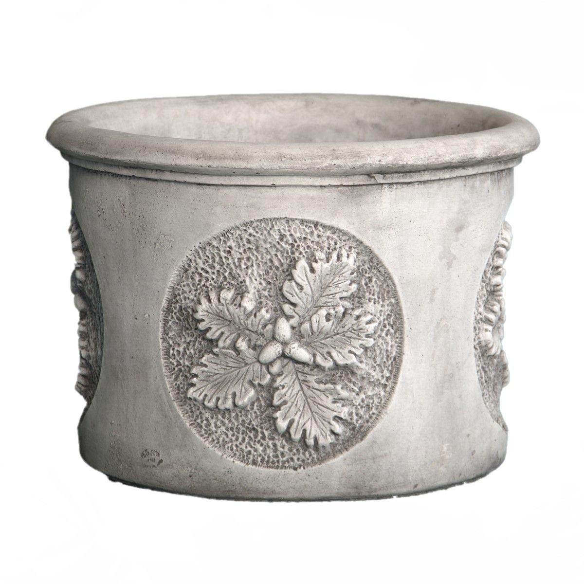 2 Unité Jardinière classique en Béton Pierre Alava 20x65cm. | Leroy Merlin