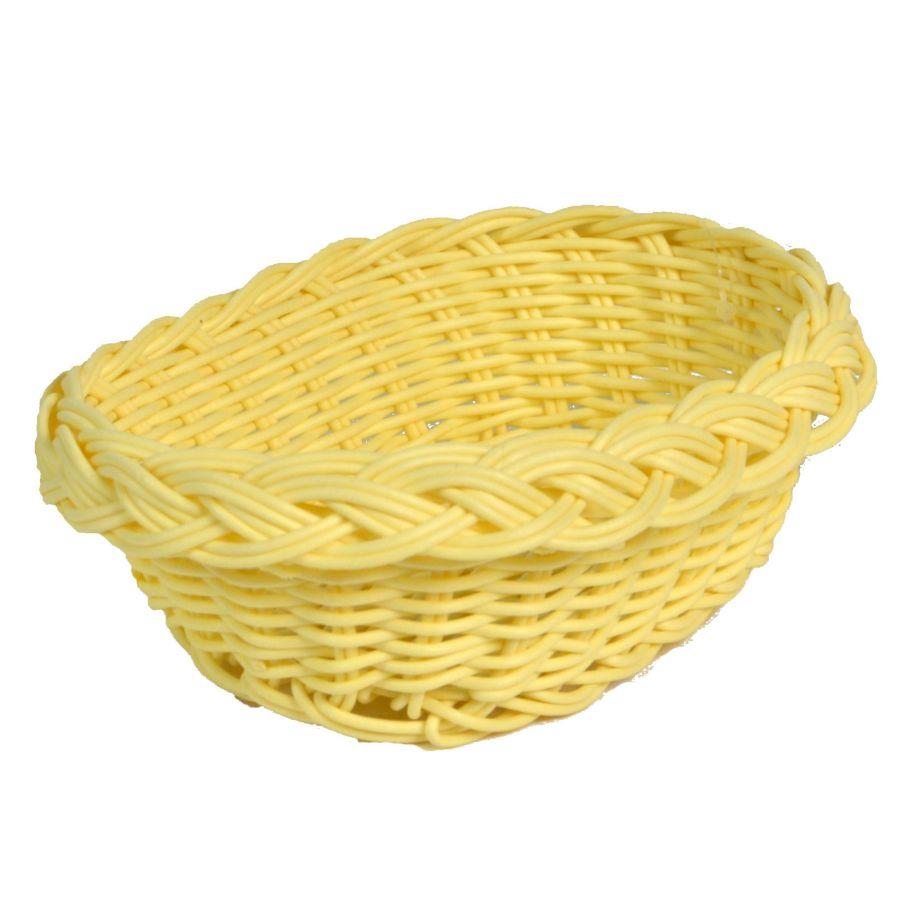 Cestina polyrattan ovale crema cm18x13,5h6 | Leroy Merlin