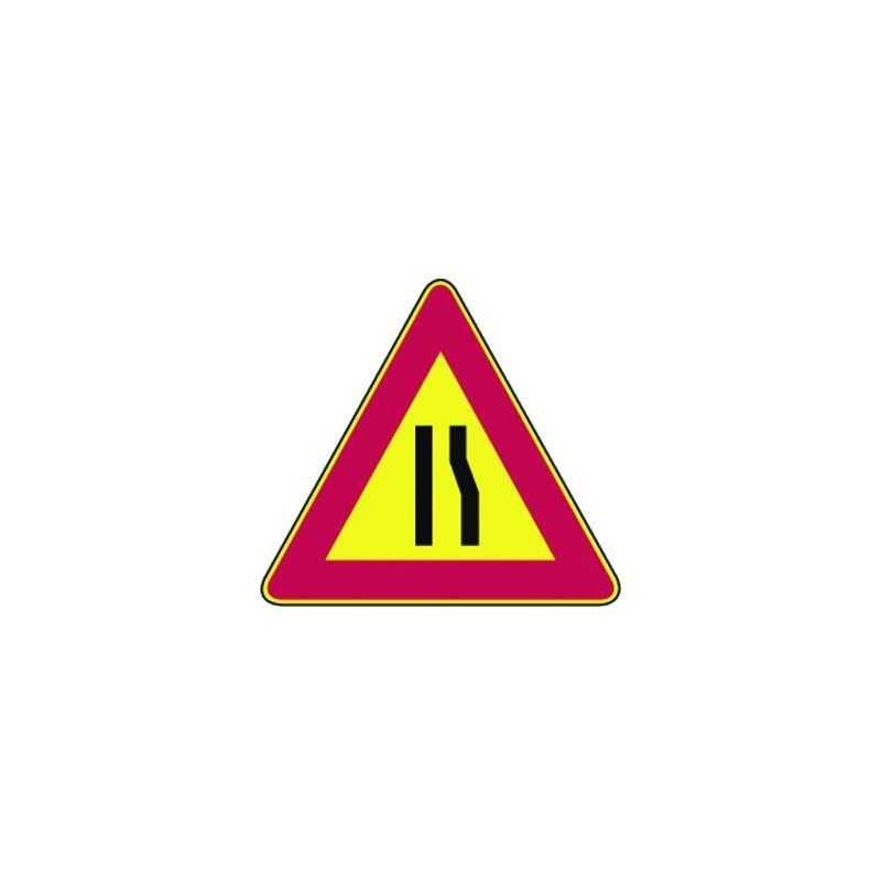 Temporary Road Signs Asymmetric bottleneck Fig.386 Dx | Leroy Merlin